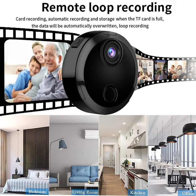 Mini Caméra discrète WiFi HD 1080P 32GO – Frenchydeal